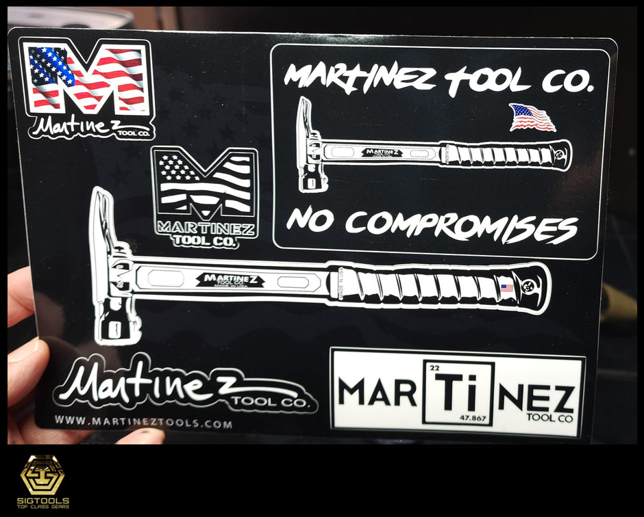 Martinez Hammers – Lightweight, Titanium, Precision – SIG Tools