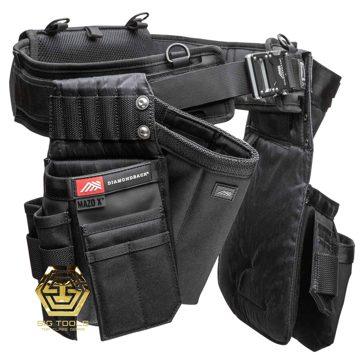 Diamondback Chopo X Tool Belt System | Best Roofer & Glazier Rig | SIG ...